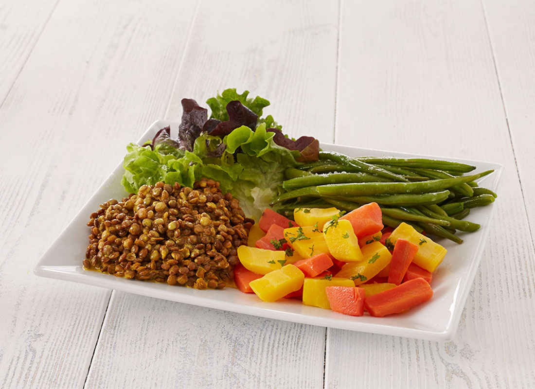 Grande assiette légumes chauds - Flunch.fr