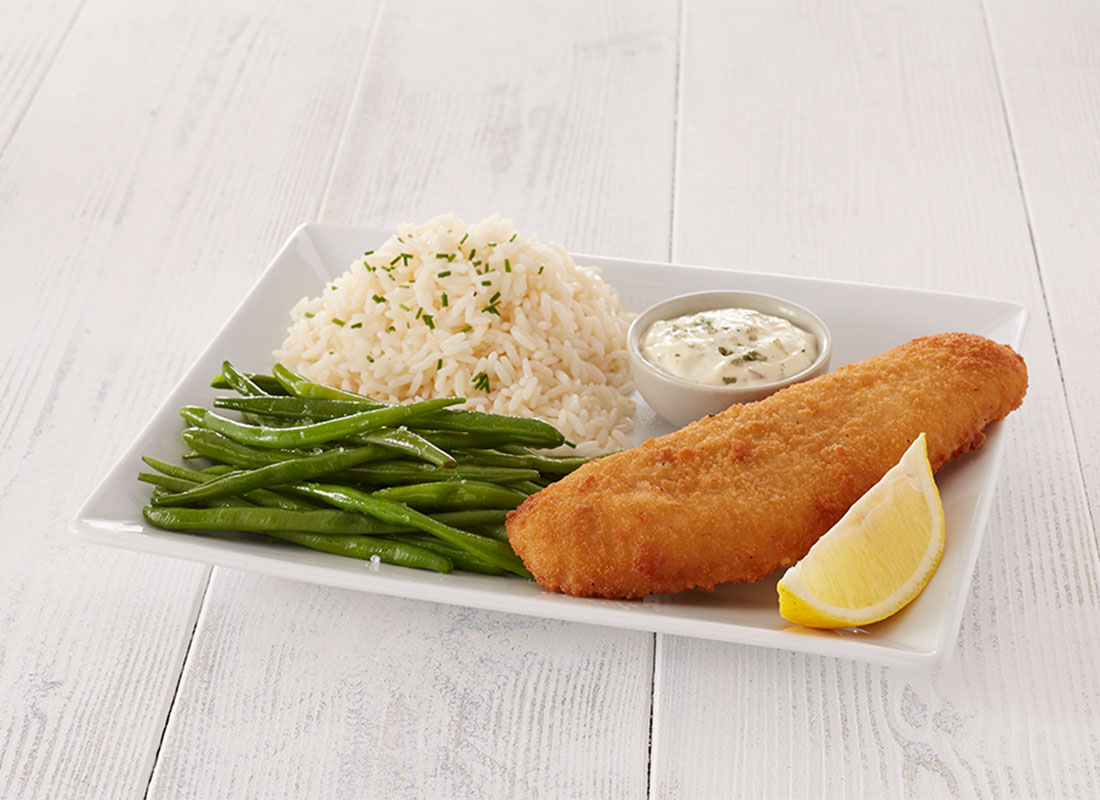 Filet de poisson pané MSC sauce tartare - Flunch.fr