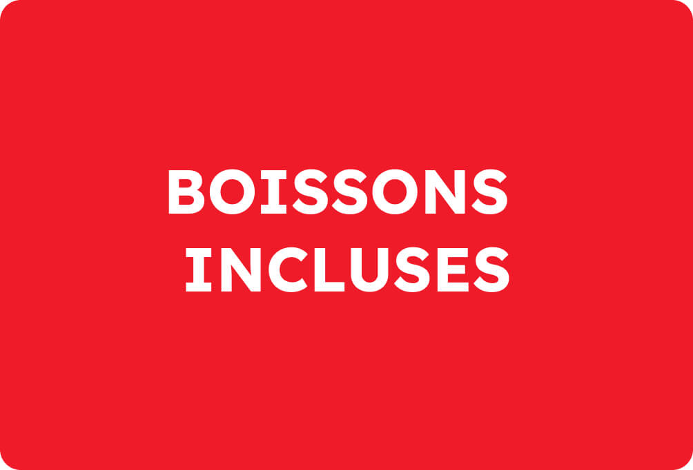 Les boissons sont-elles incluses dans le prix d'un buffet à volonté ...