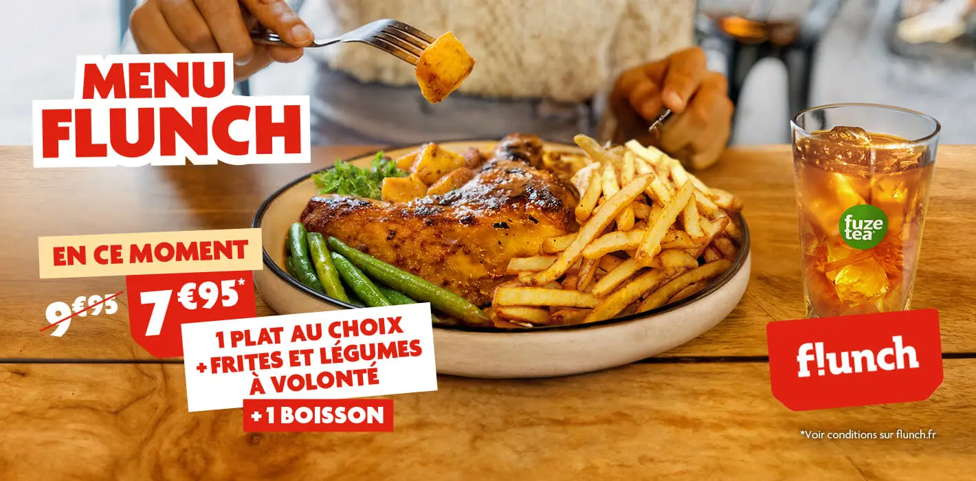 Menu flunch - Flunch.fr